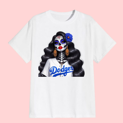 Dodgers Catrina Tshirt – artebykarina